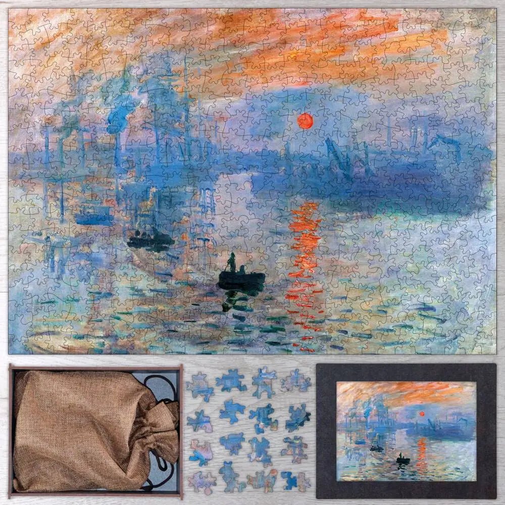 Impression, Sunrise Puzzle – PuzzlesPrint